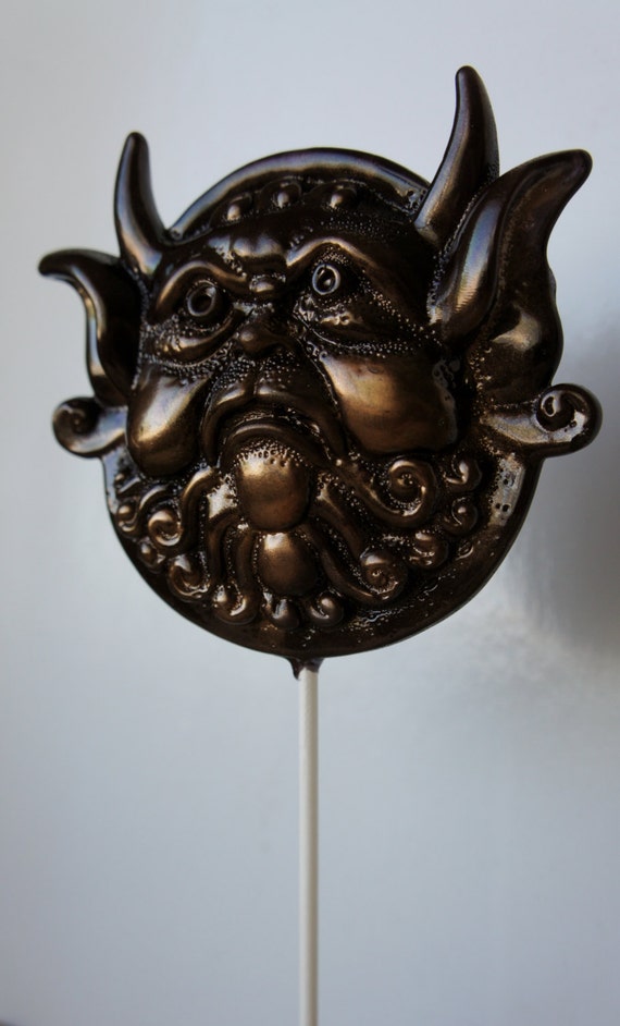 Items similar to Halloween Demon - Hard Candy Lollipop on Etsy