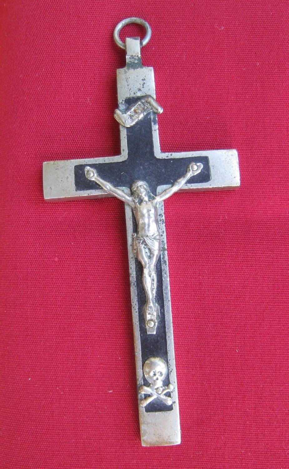 Large Crucifix With Skull Crossbones By AgelessAntiques On Etsy Large Crucifix With Skull Crossbones By AgelessAntiques On Etsy