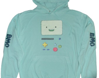 Adventure Time BMO Hoodie (men's sizes S-XXL)