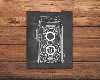 Chalkboard camera | Etsy