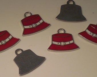 Popular items for red hat charms on Etsy