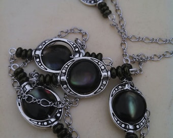 Cats eye necklace | Etsy