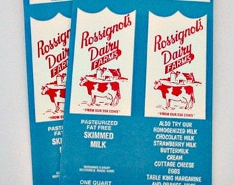 Vintage milk carton | Etsy