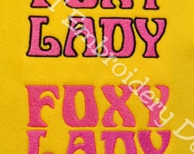 Unique foxy lady design related items | Etsy