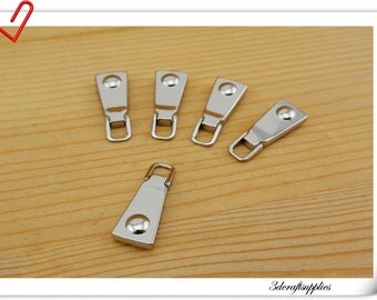 Metal zipper pull | Etsy