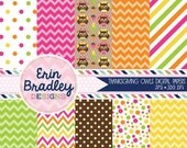 Instant Download Clipart & Digital Papers by ErinBradleyDesigns