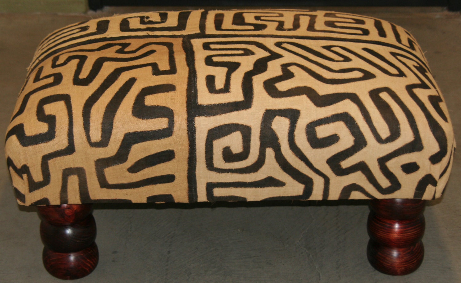 Vintage African Kuba Bench/Ottoman/Coffee Table – Haute Juice
