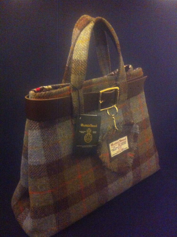 Harris tweed bag/purse made in Scotland womens gift by Scotswhahae
