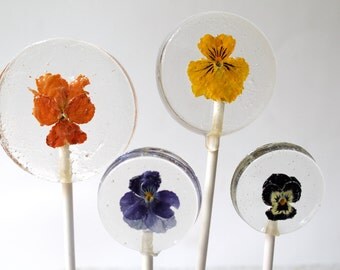 Popular items for flower lollipop on Etsy