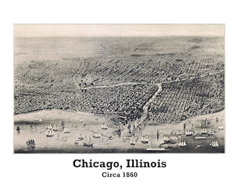 Milwaukee Wisconsin 1898 Bird's Eye View Panoramic Map