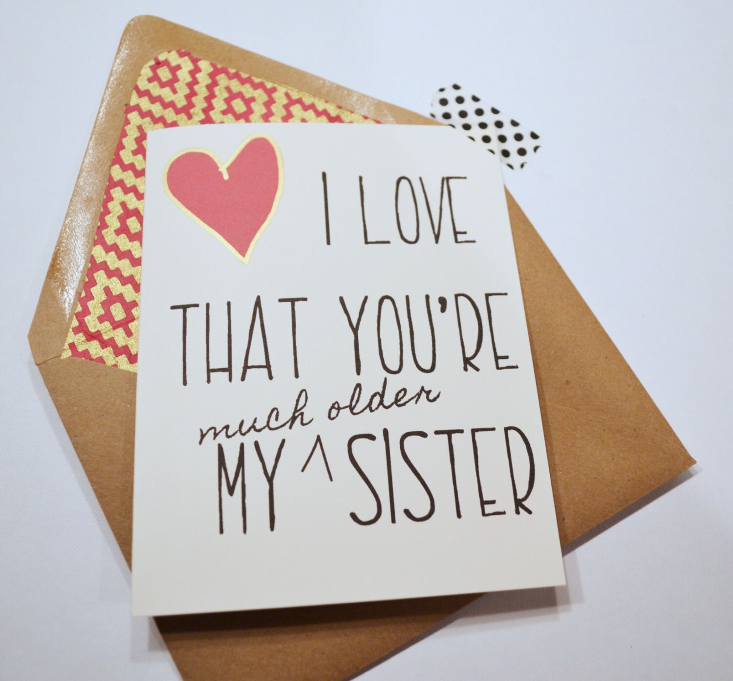 Sister Birthday Card Older Sister Birthday Card Family Sister Birthday Card Older Sister Birthday Card Family