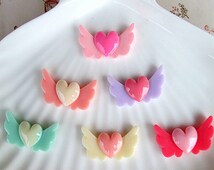 Unique hot pink angel wings related items | Etsy