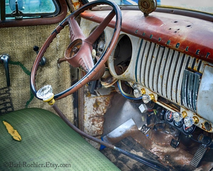 1954 I think Chevy Truck Interior Vintage Chevy Truck