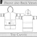 Missouri River Capote Hooded Blanket Coat Sewing Pattern