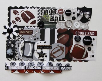Oakland Raiders NFL Football Team Custom Mini Book Album DIY Kit ...