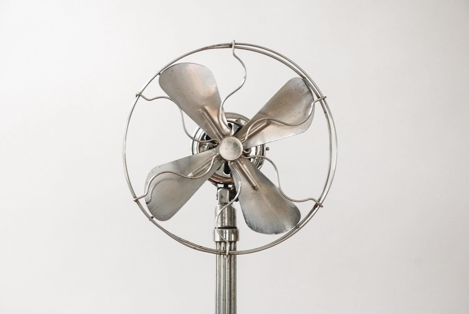 RARE electric fan antique metal fan industrial fan pedestal