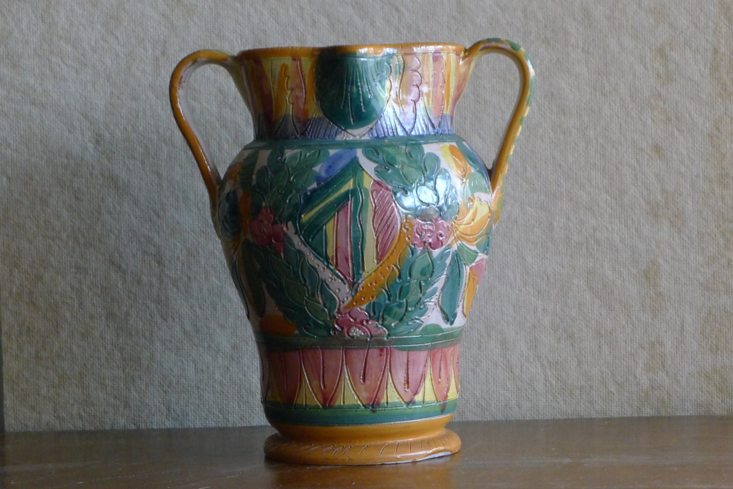 Double handled, double spout Ceramic Water Pitcher – Haute Juice