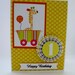 1st Birthday Card Handmade