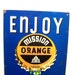 Mission Orange Advertising Sign Steel/Tin by OkawVintage on Etsy