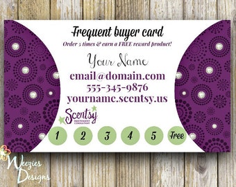 Popular items for frequent buyer card on Etsy