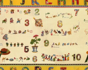 Abc fabric panel | Etsy