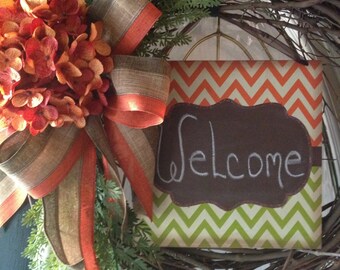 Welcome chalkboard | Etsy