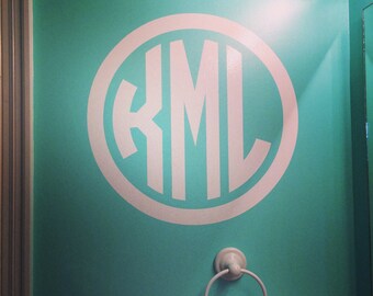 Popular items for vinyl initials on Etsy