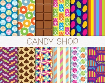 Popular items for candy pattern on Etsy