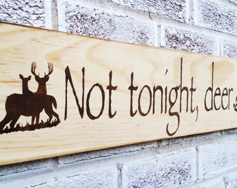 Popular items for deer hunting sign on Etsy