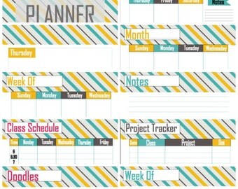 Popular items for student planner on Etsy