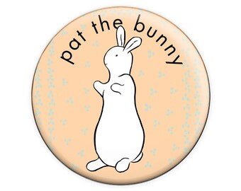 Popular items for pat the bunny on Etsy
