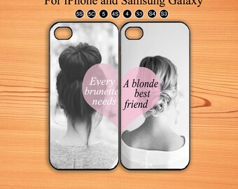 Every brunette need a blonde Best Friend,Phone Case,iPhone 5s/ 5c / 5 ...