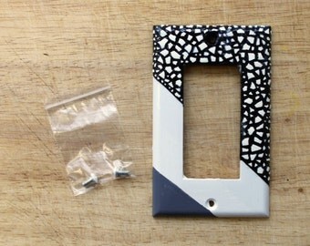 Art deco switchplate | Etsy