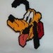Disney's Goofy & Pluto Refrigerator Magnets Needle Point