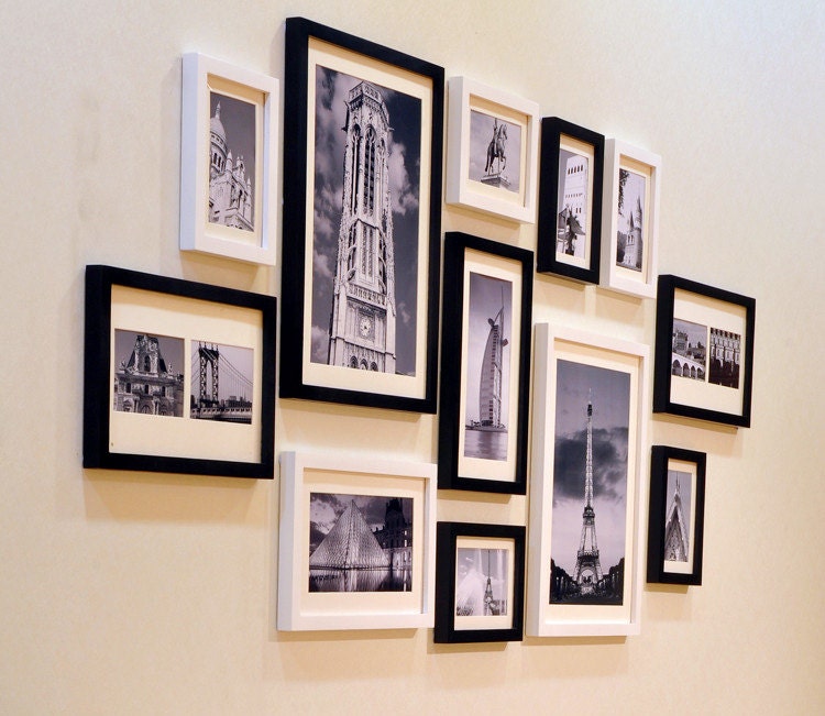 Photo Picture Frame Set Modern 12