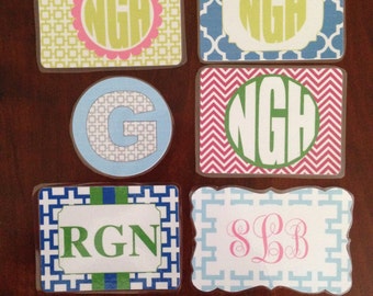 Popular items for Preppy luggage on Etsy