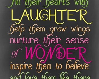 Items similar to Let Them Be Little - Playroom - Classroom - Nursery ...