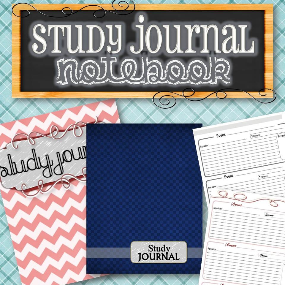 Notetaking Study Journal INSTANT DOWNLOAD