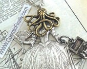 Steampunk Accessories Jewelry Cufflinks Cigarette by CosmicFirefly