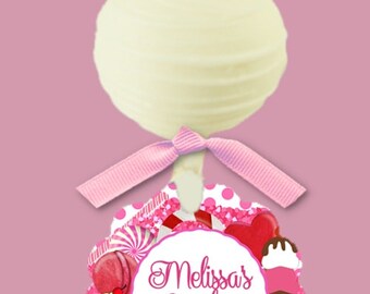 Popular items for cake pop tags on Etsy