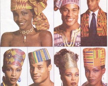 Popular items for african hat pattern on Etsy