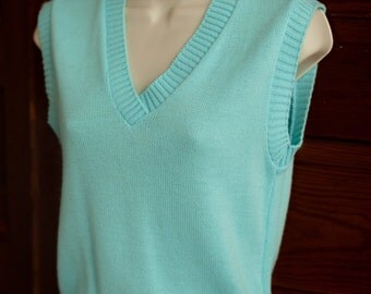 Light blue vest | Etsy