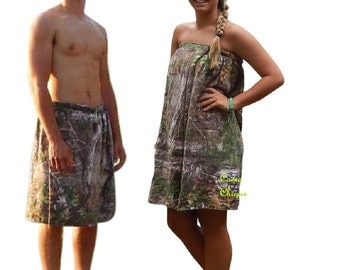 Realtree Swim Cover-Up, Mens or Juniors Soft Terry Lightweight Towel ...