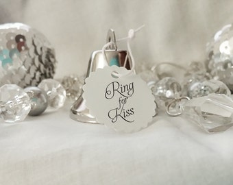 Popular items for kissing bell on Etsy