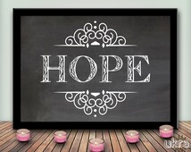 Unique hope poster related items | Etsy
