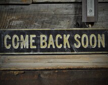 Unique be back soon sign related items | Etsy