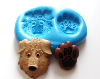 Dog silicone mold | Etsy
