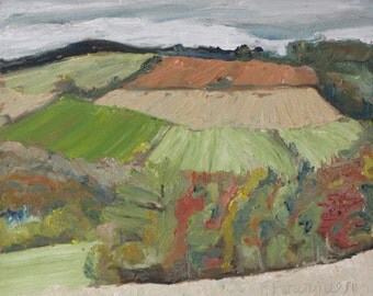 Fournier Art Canada Appalachian Landscape Oil by Fournierpainter