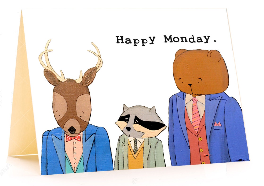 Happy Monday-Card