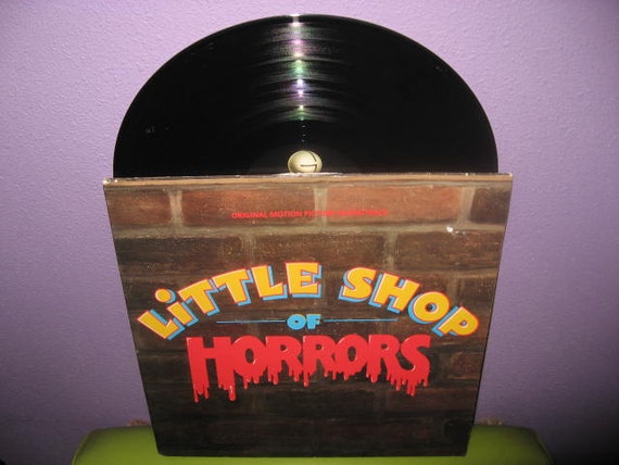 Vinyl Record Album Little Shop of Horrors Film Soundtrack 1986